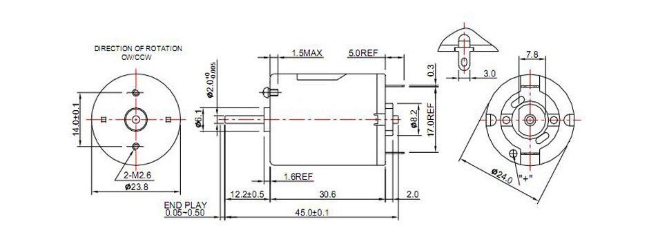 RE/RC-280A – 金茂展电机
