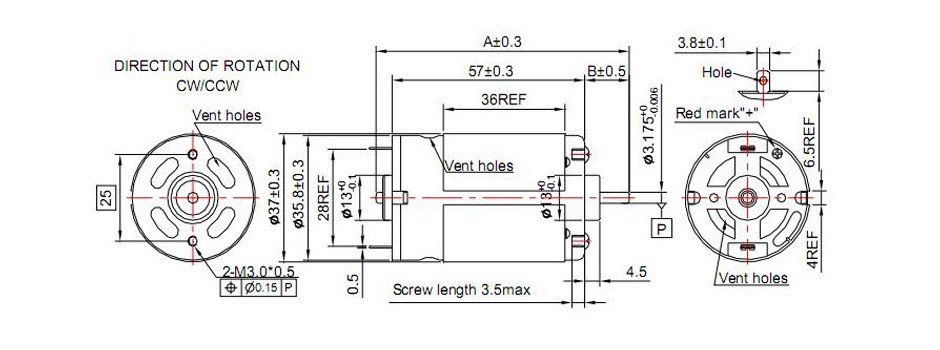 RS-550/555A – 金茂展电机