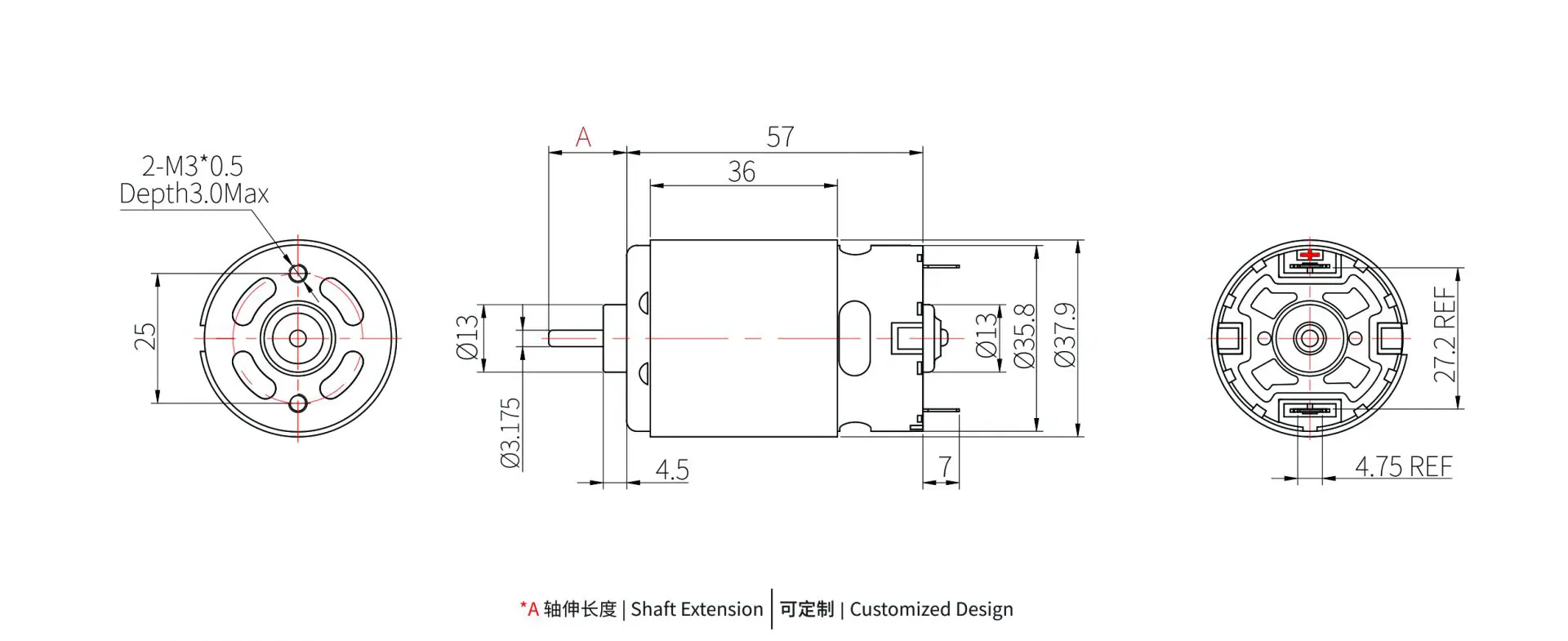 RS-550/555A – 金茂展电机