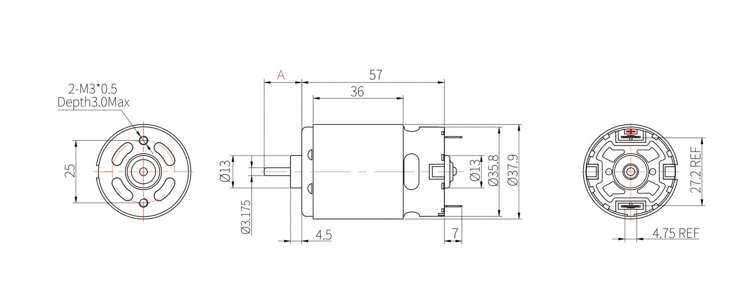RS-550/555A – 金茂展电机